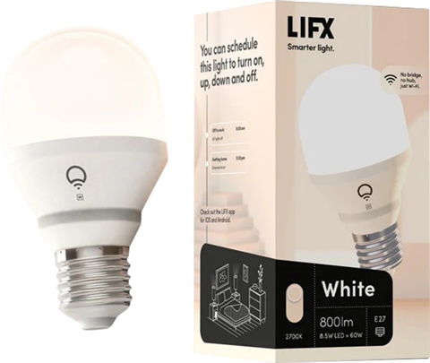 LIFX White 800lm E27 Smart Bulb (1 Pack), A - CeX (AU): - Buy, Sell, Donate